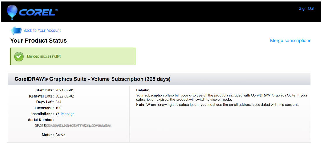 CorelDRAW - 製品のライセンス管理 - コーレル ディスカバリー センター ジャパン